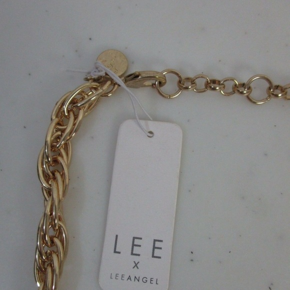 Lee by Lee Angel | Jewelry | Lee Angel Cabochon Necklace Teardrop ...